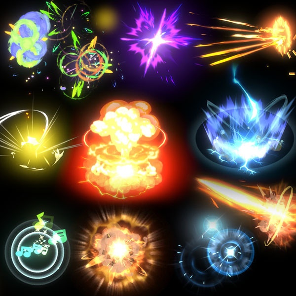 Unity Game VFX - Cartoon Skill Collection(URP) by Eric Wang_Unity VFX Artist