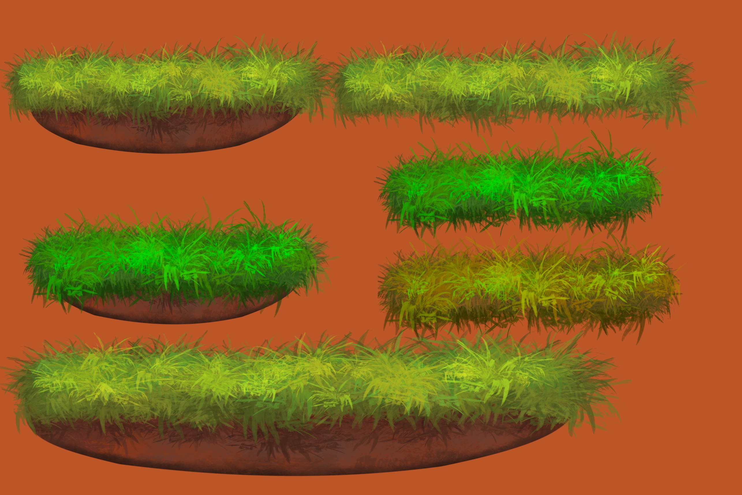 2d platforms assets by Caesar.art