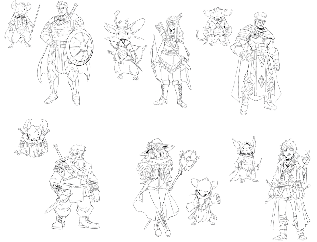 Mice Player Characters - itch.io