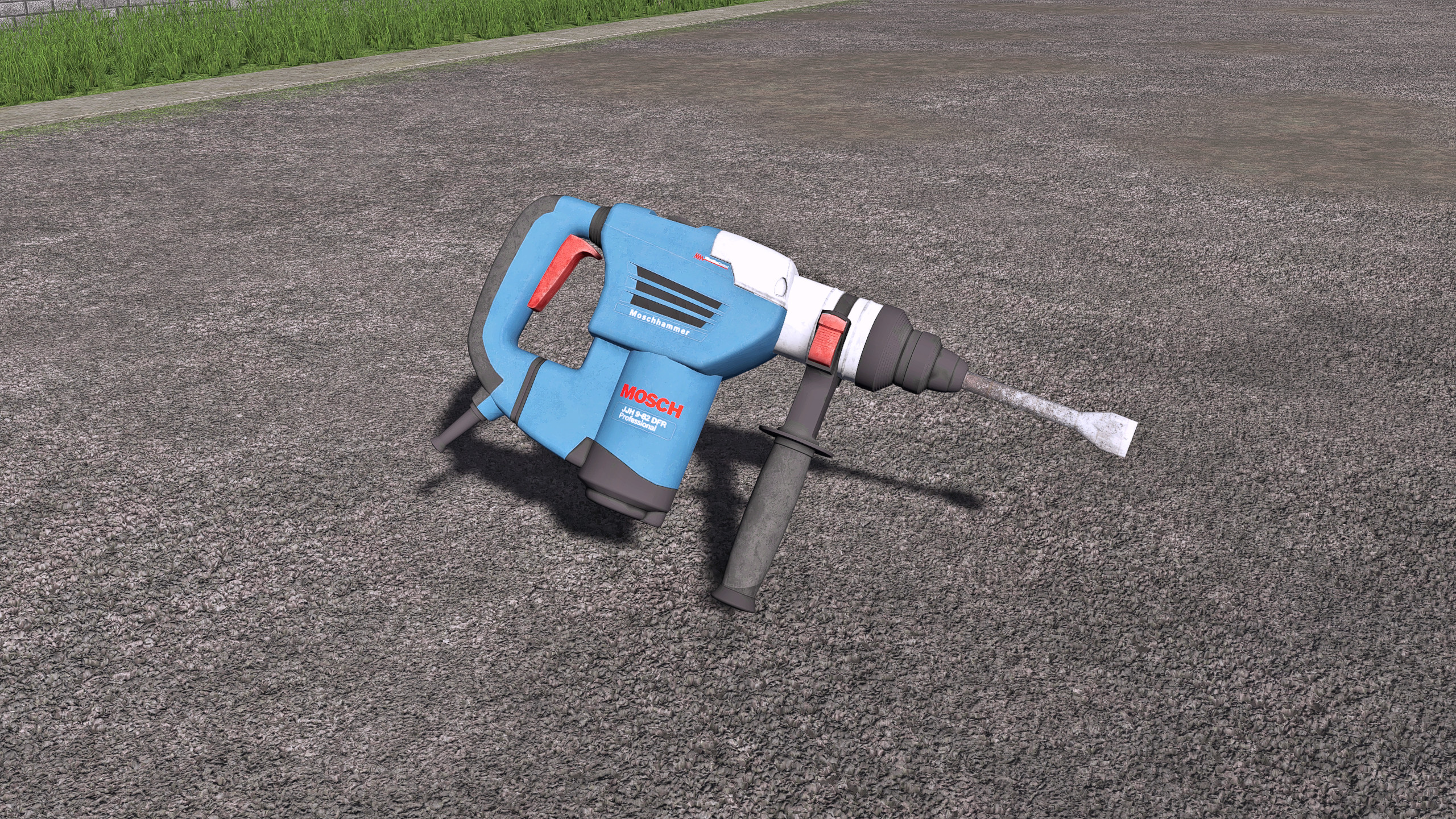 FS22 Bush Hammer Drill by Scarvarg