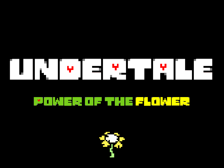UNDERTALE POWER OF THE FLOWER by SilverInfinity