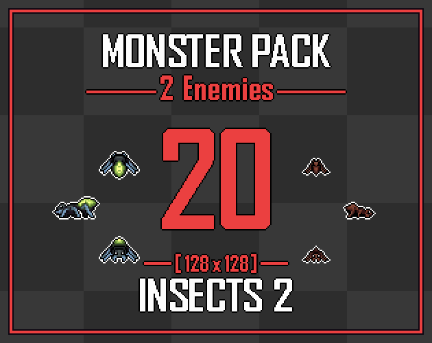 Monster Pack 20 by Admurin