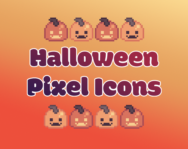 Halloween Pixel Icons by takogame