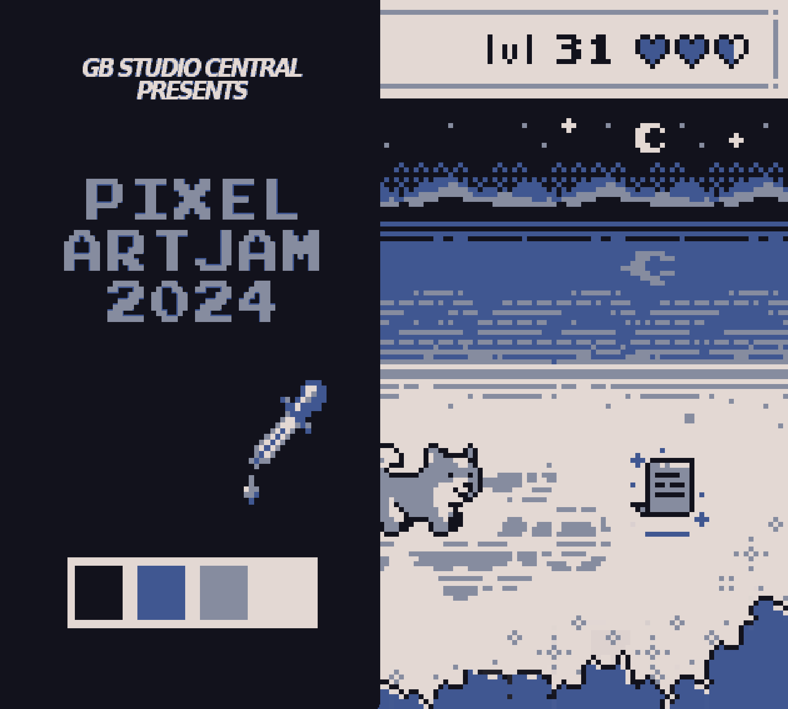 Pixel Art Jam 2024 by Samantha
