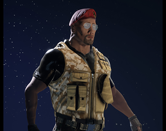The Soldier - 3D Game Character by Alessio Colabianchi for 3D Character ...