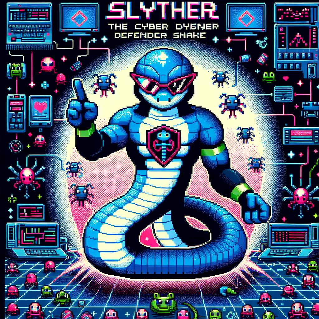 Cyber Snake Defender by ray51773