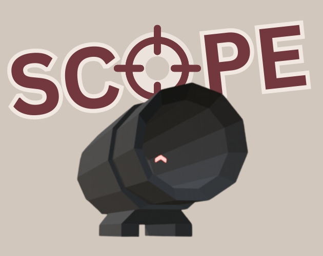 Minimalist Gun Scope 3D - Size S by Kokori