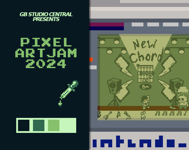 GB Pixel Art Jam 2024 Submission by ConoroGames
