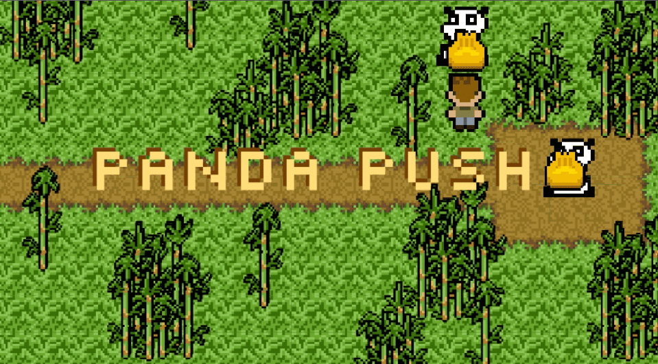 Panda Push by Doodlebohm