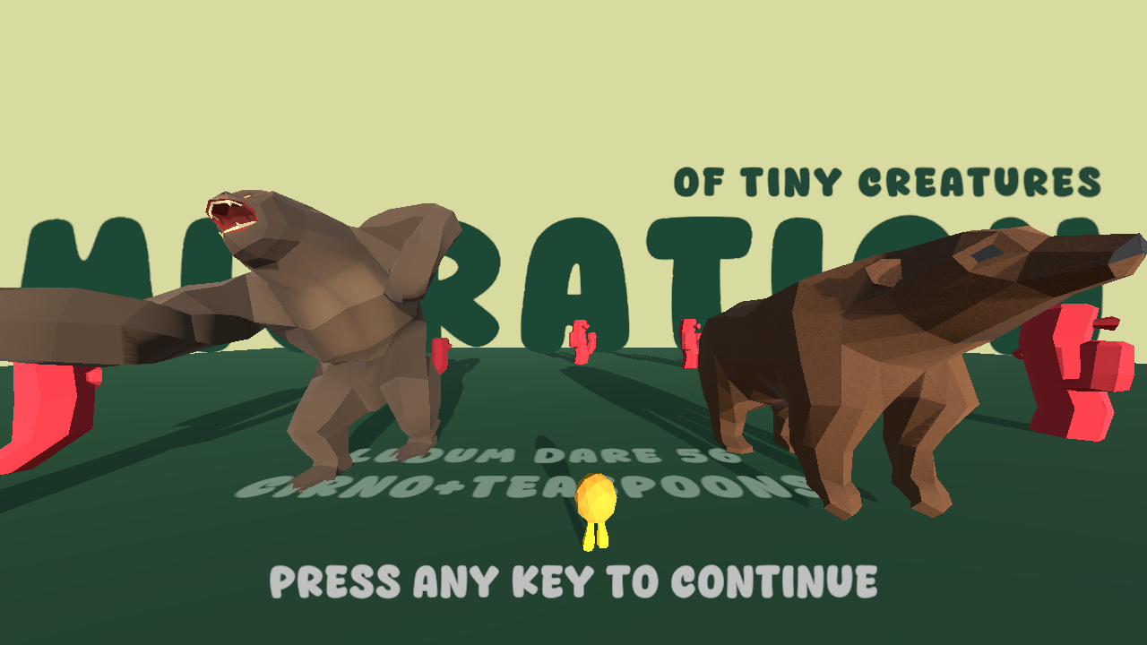 Migration of Tiny Creatures by cirno