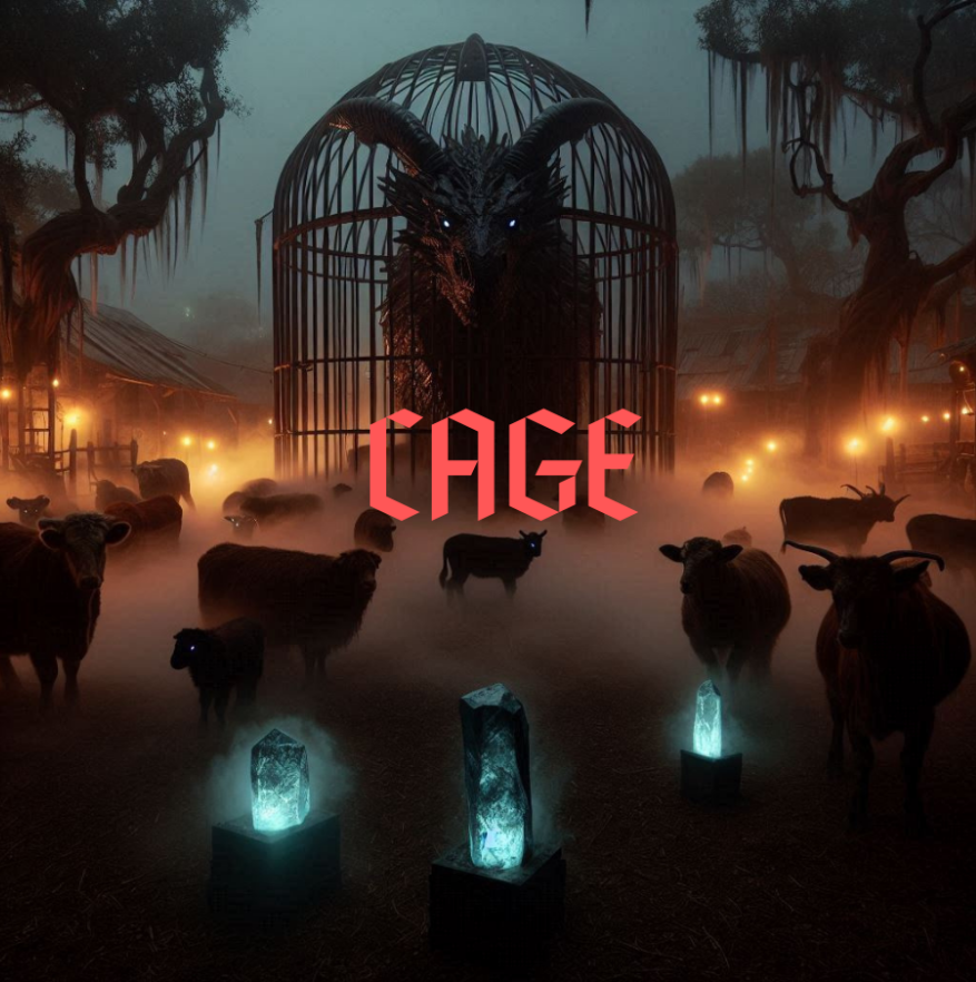Cage by zhanyeshen for Horror Hatch 3-DAY CHALLENGE #29 - itch.io