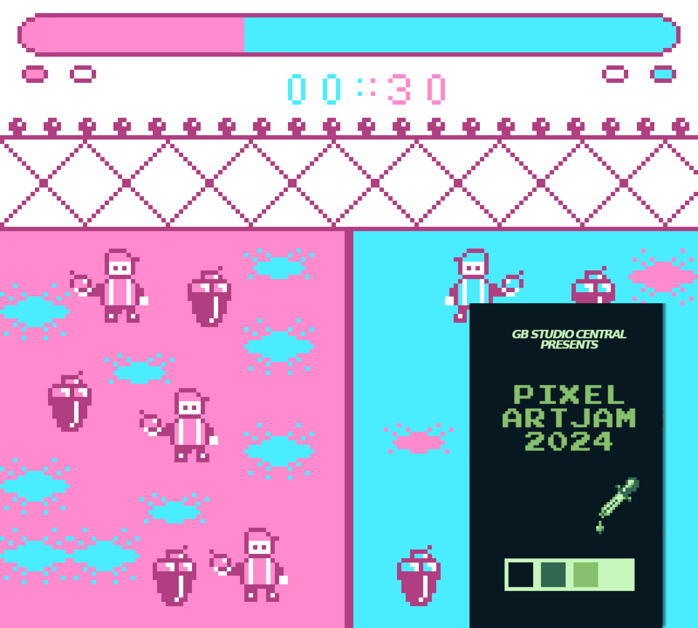 Pixel art gb by H3yt