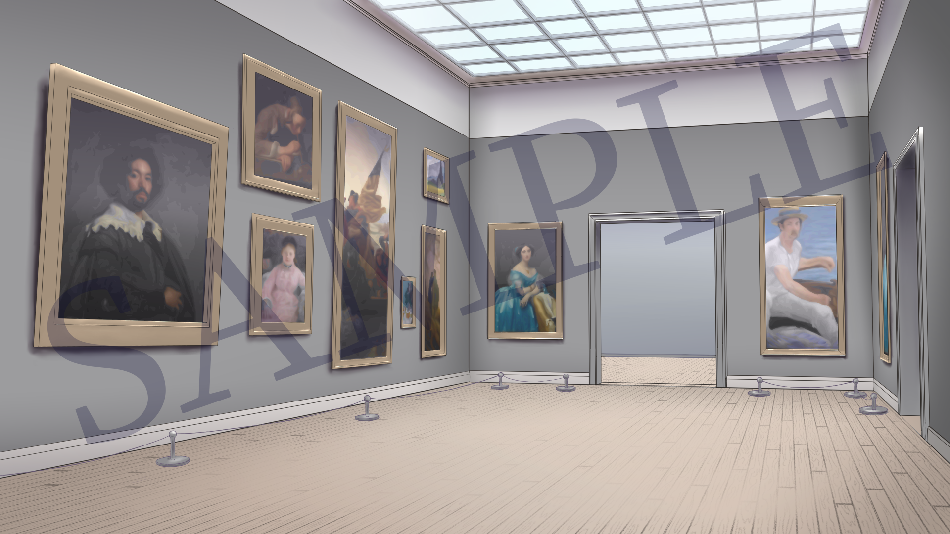 Background: Museum by Nia