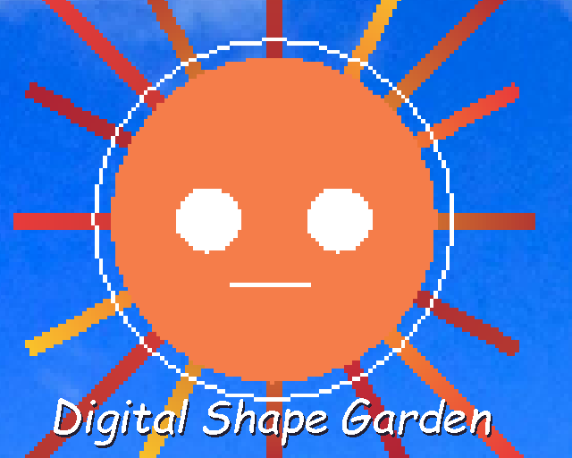 Digital Shape Garden by JasoonMargoon
