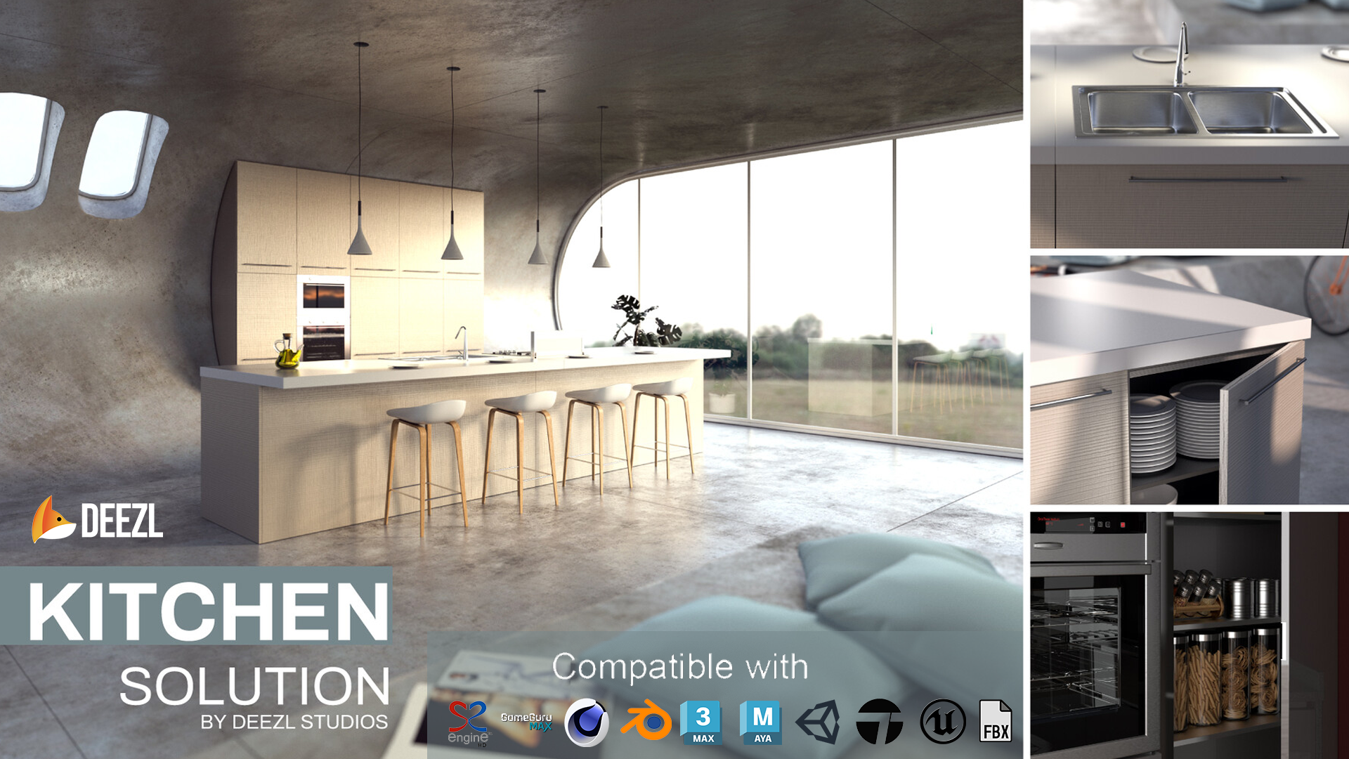 Kitchen Solution by DEEZL