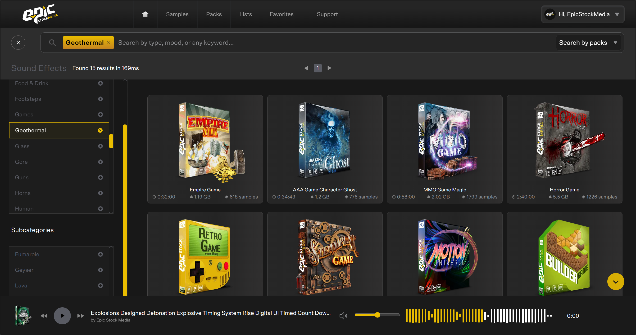 Unlock Epic Stock Media's Cloud Vault - Your New Online SFX Library ...
