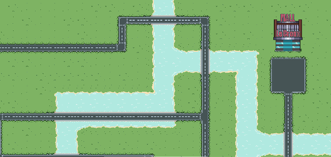 City road tileset by Alloyeon