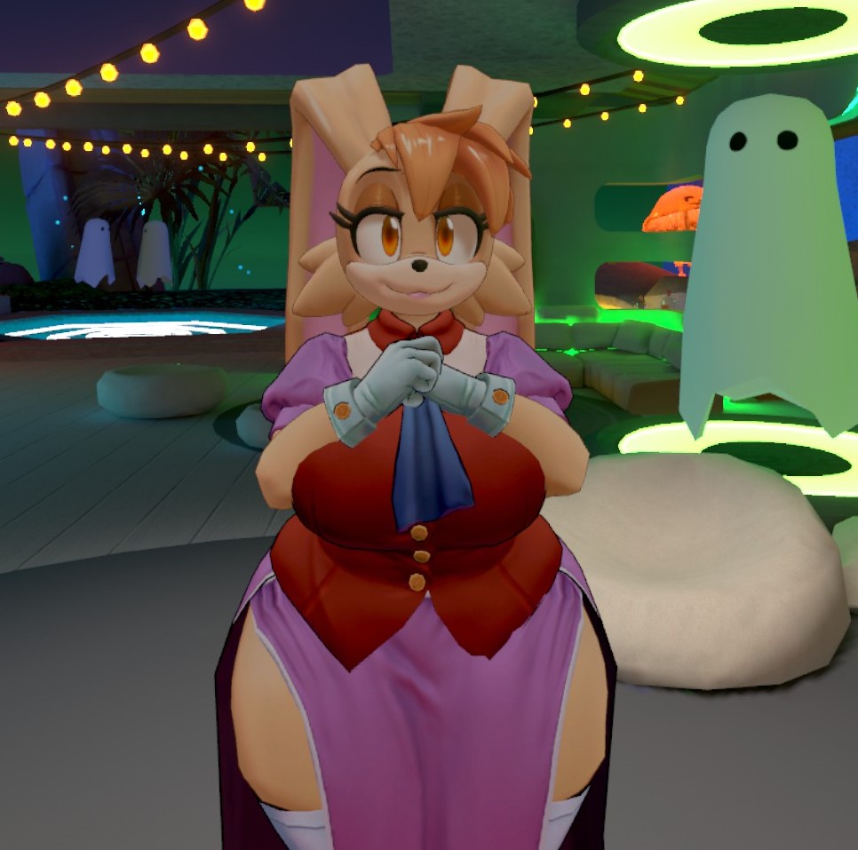 Vanilla - v1.04 Update - Vanilla Rabbit - VRChat Avatar - v1.1 by ChunkerBuns