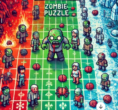 Zombie Puzzle by fabu bezerra
