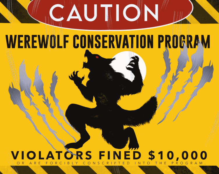 The end - The Werewolf Conservation Program by ragmaan