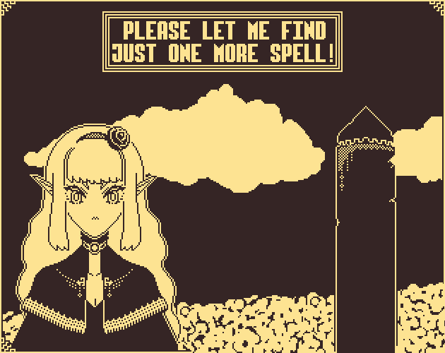 Please Let Me Find Just One More Spell! by everwending