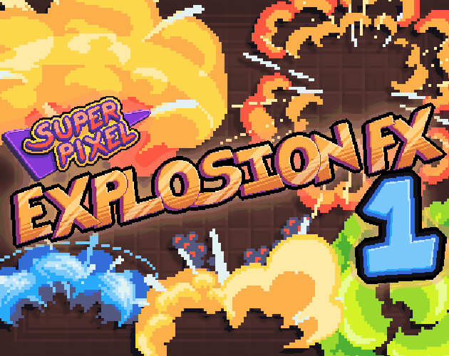Super Pixel Explosion FX Pack 1 by unTied Games