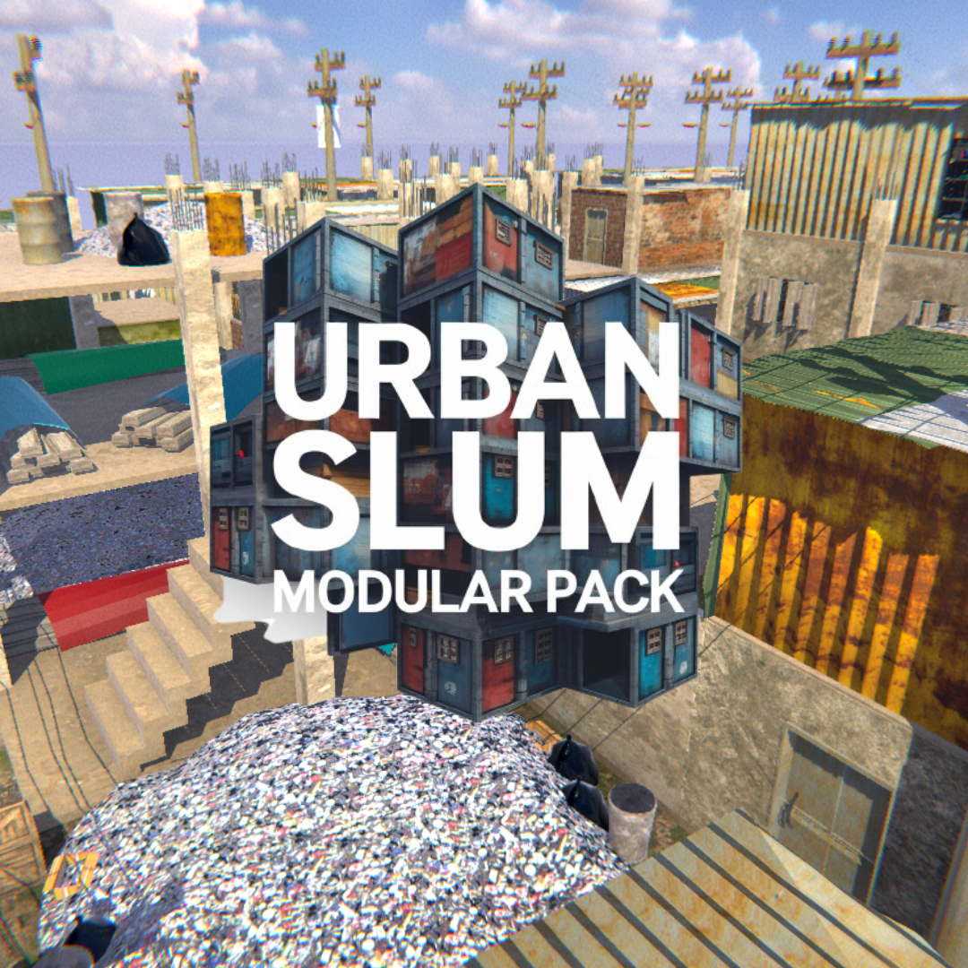 Urban Slum Modular Pack by dev.rony