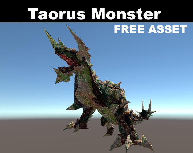 Taorus Dinosaur Monster by GameBar