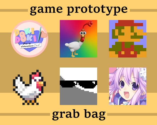 Game Prototype Grab Bag by NyumiSaysNyu