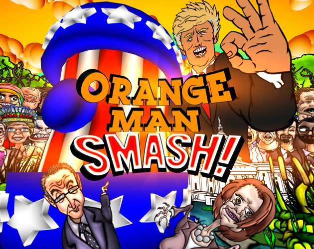 ORANGE MAN SMASH! OMS Donald Trump Whack-a-Mole DEMO by x.com ...