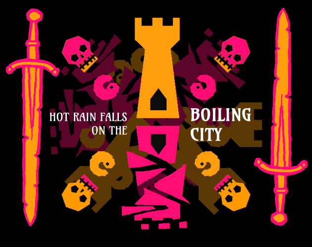 Hot Rain Falls on the Boiling City by James Cavin