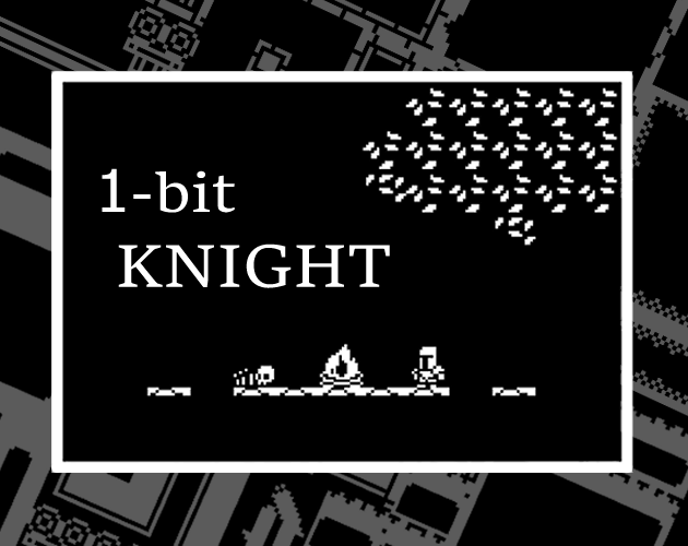 1-bit Knight - 16x16 Platformer Asset pack by terapizza