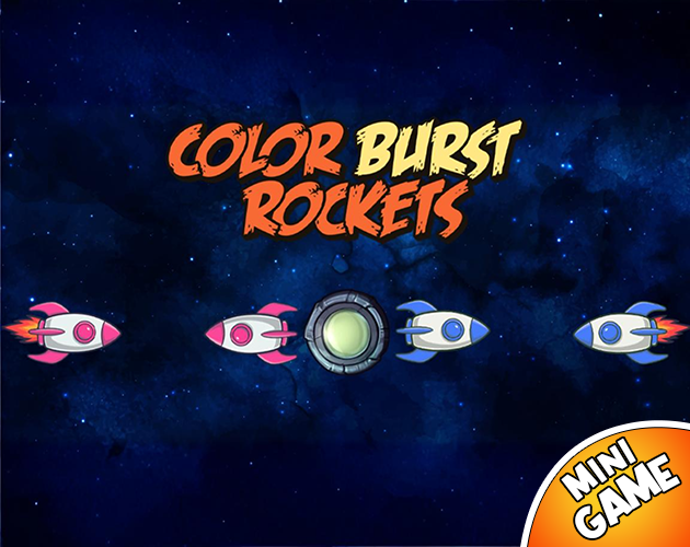 Color Burst Rockets by Gamelauncher.net