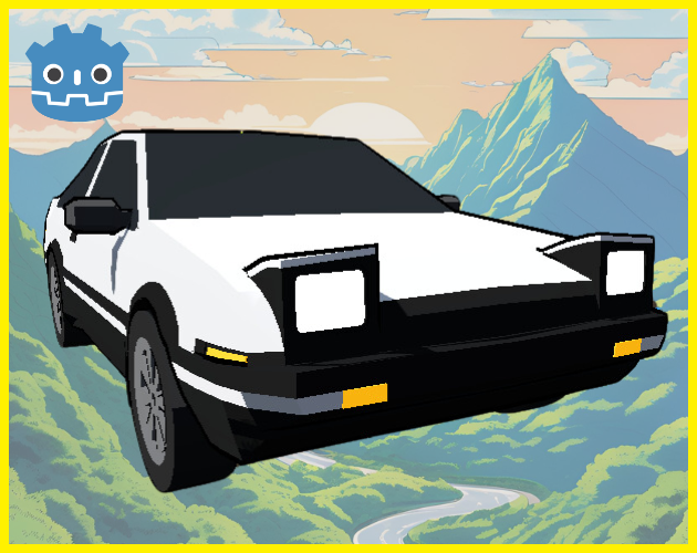 Anime-Style Tofu Car for Godot by Kokori