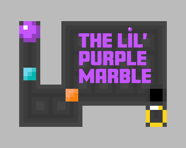 The Lil' Purple Marble by Hoboken Pudding