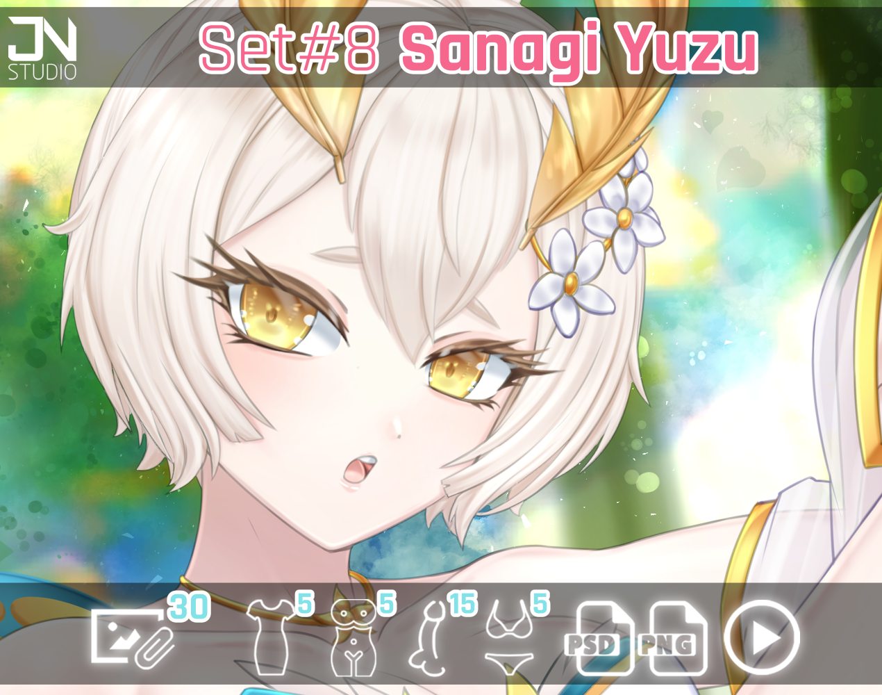 Set#8 Sanagi Yuzu by Jnstudio