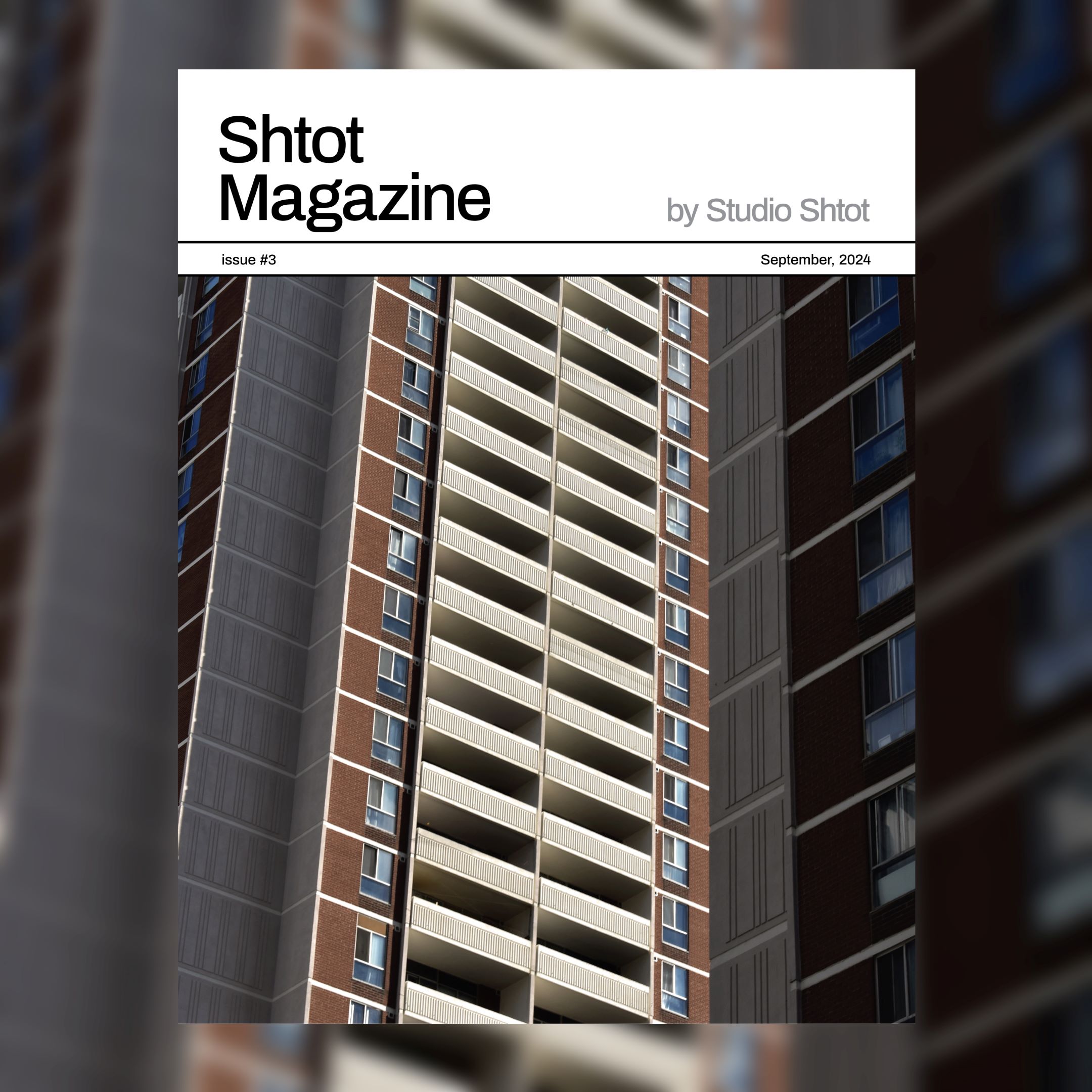 Shtot Magazine by Studio Shtot