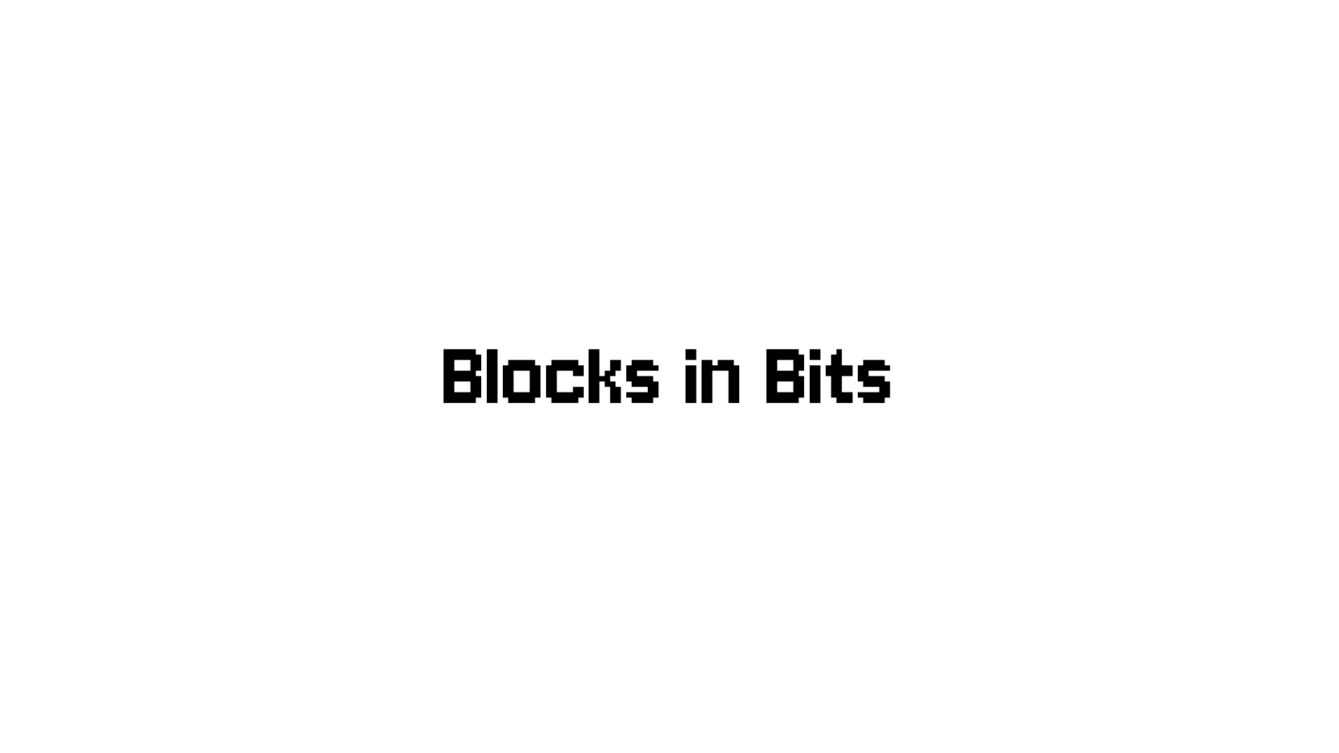 Blocks in bits by tfcb93