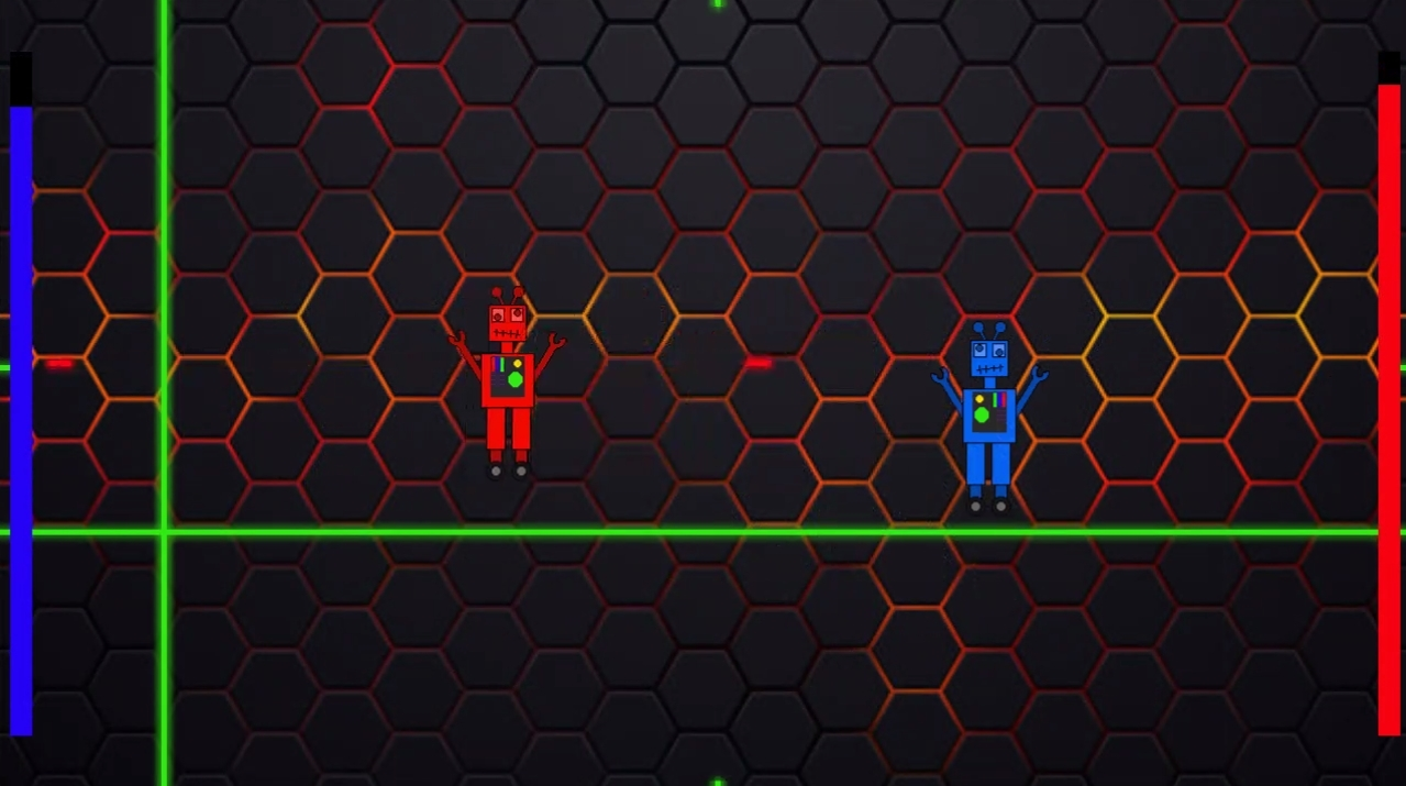 Robo Laser Battle by AnthonyMatute2