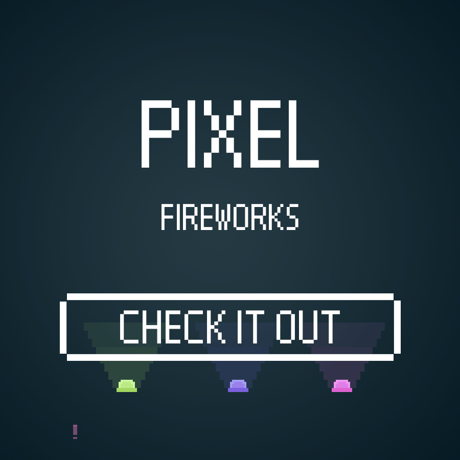 Firework & Light - Pixel by NYKNCK