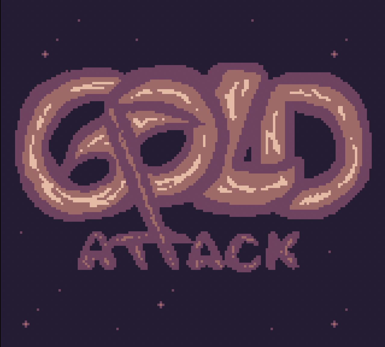 Gold Attack by Lisa Carvalho