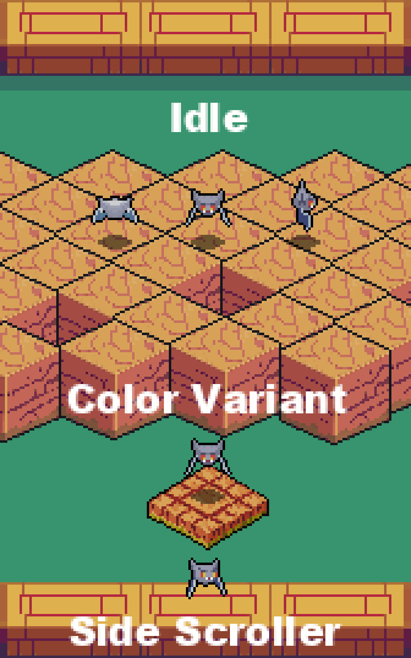 Monster Fantasy Bat (FREE) by Pixelius Vita