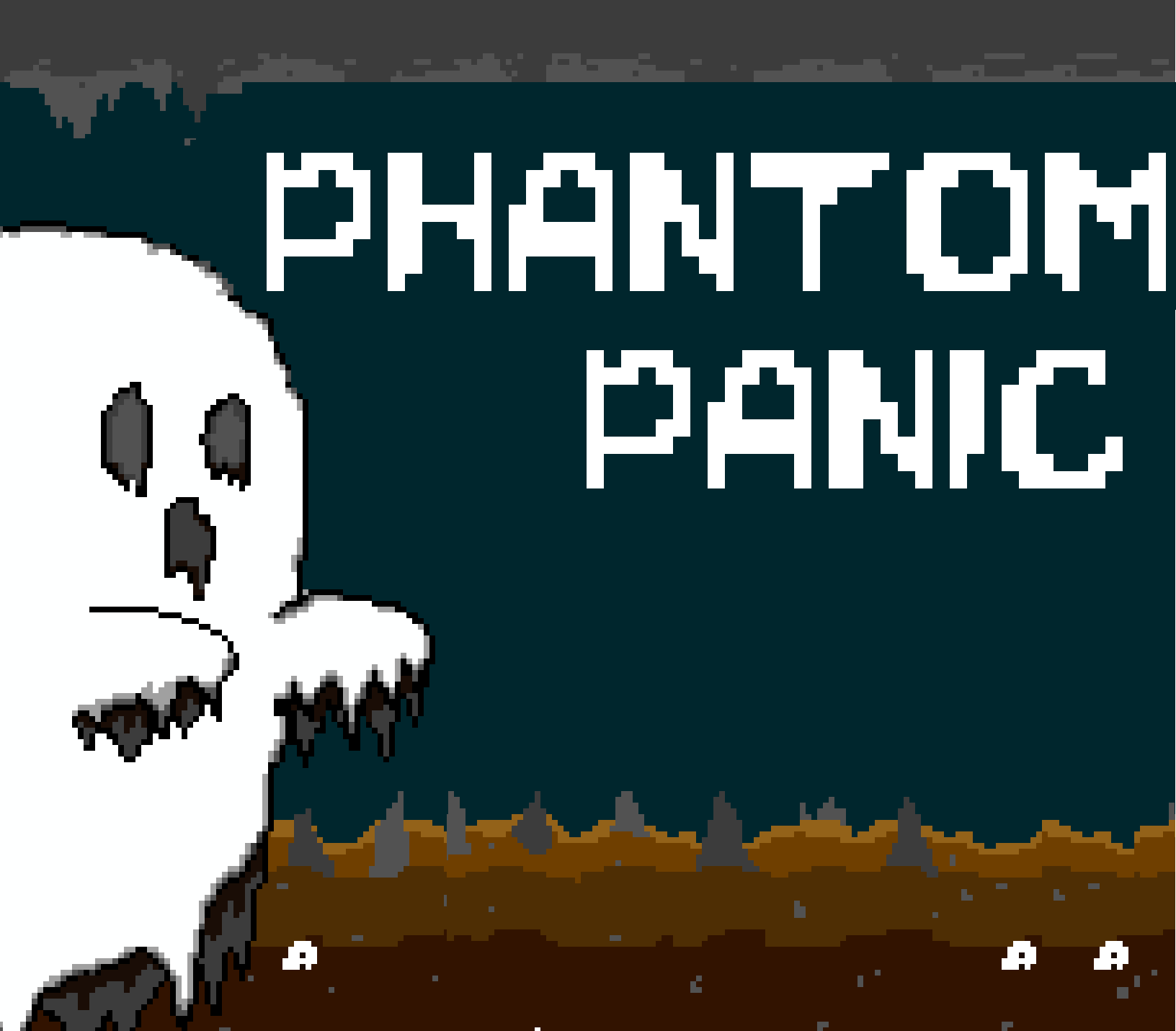 Rate PHANTOM PANIC by glasstacojar, SmileyBonez for Godot Wild Jam #74 - itch.io