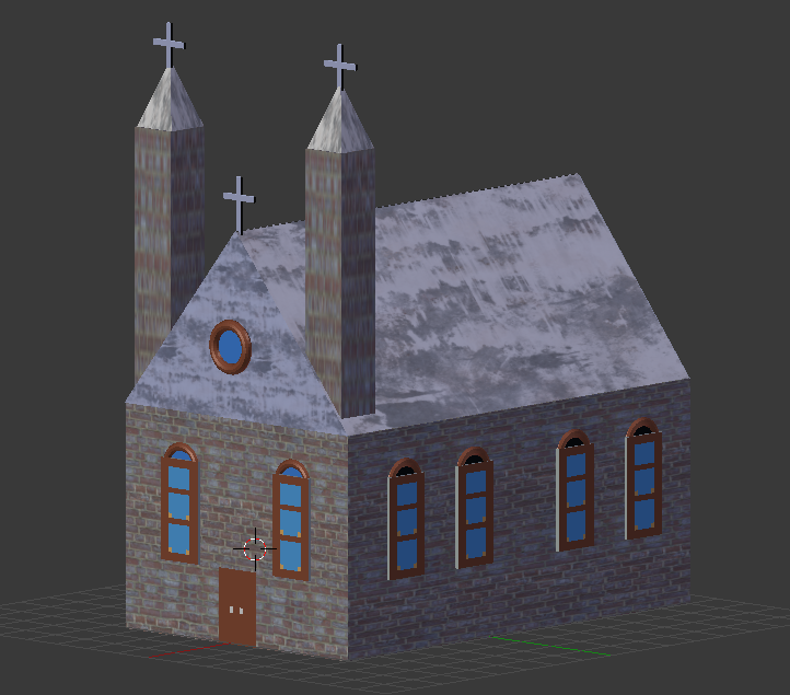 Blender 3D Church2 by Mattas