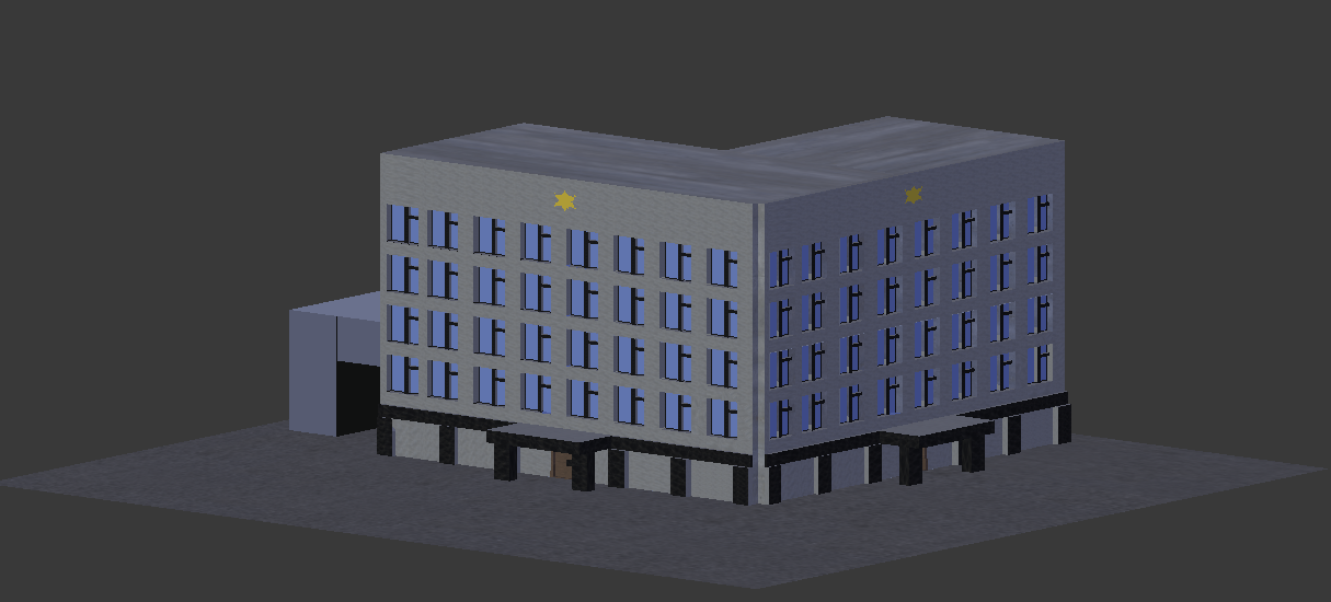 Blender 3D Police Station by Mattas