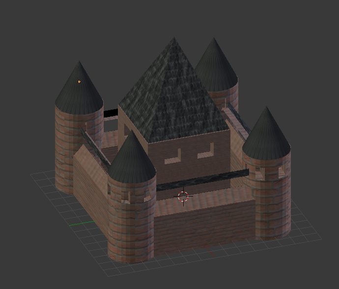 Blender 3D Castle by Mattas