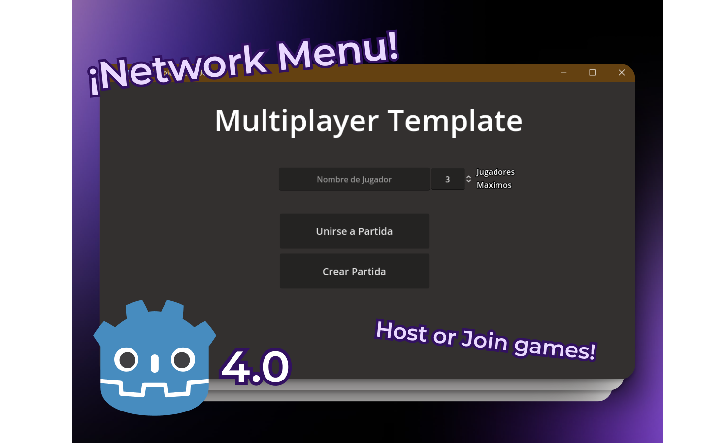 Godot 4.0 Multiplayer Template by Arev Dev Games
