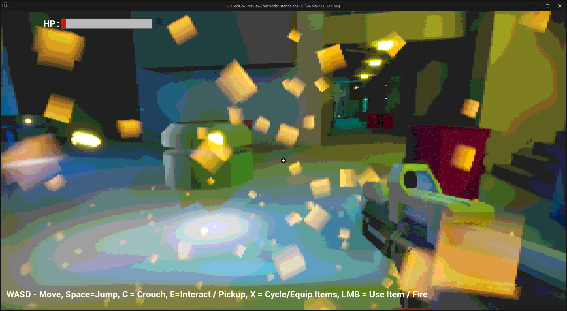 Space Game Demo Updated - Modified Dither, Screen shake! - LC Space ...