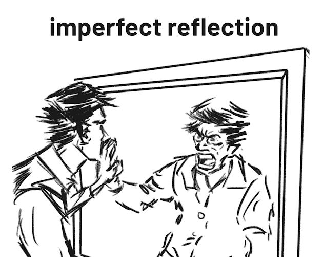 Imperfect Reflection by vaanrile