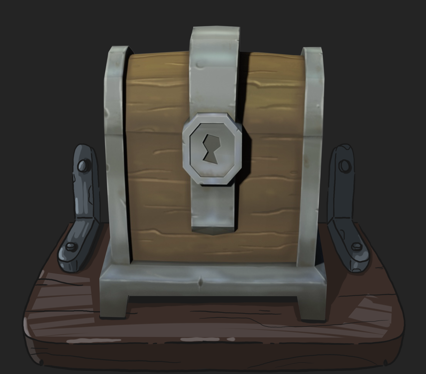 Moonomori - Hand-Painted Chest 02 by Moonomori